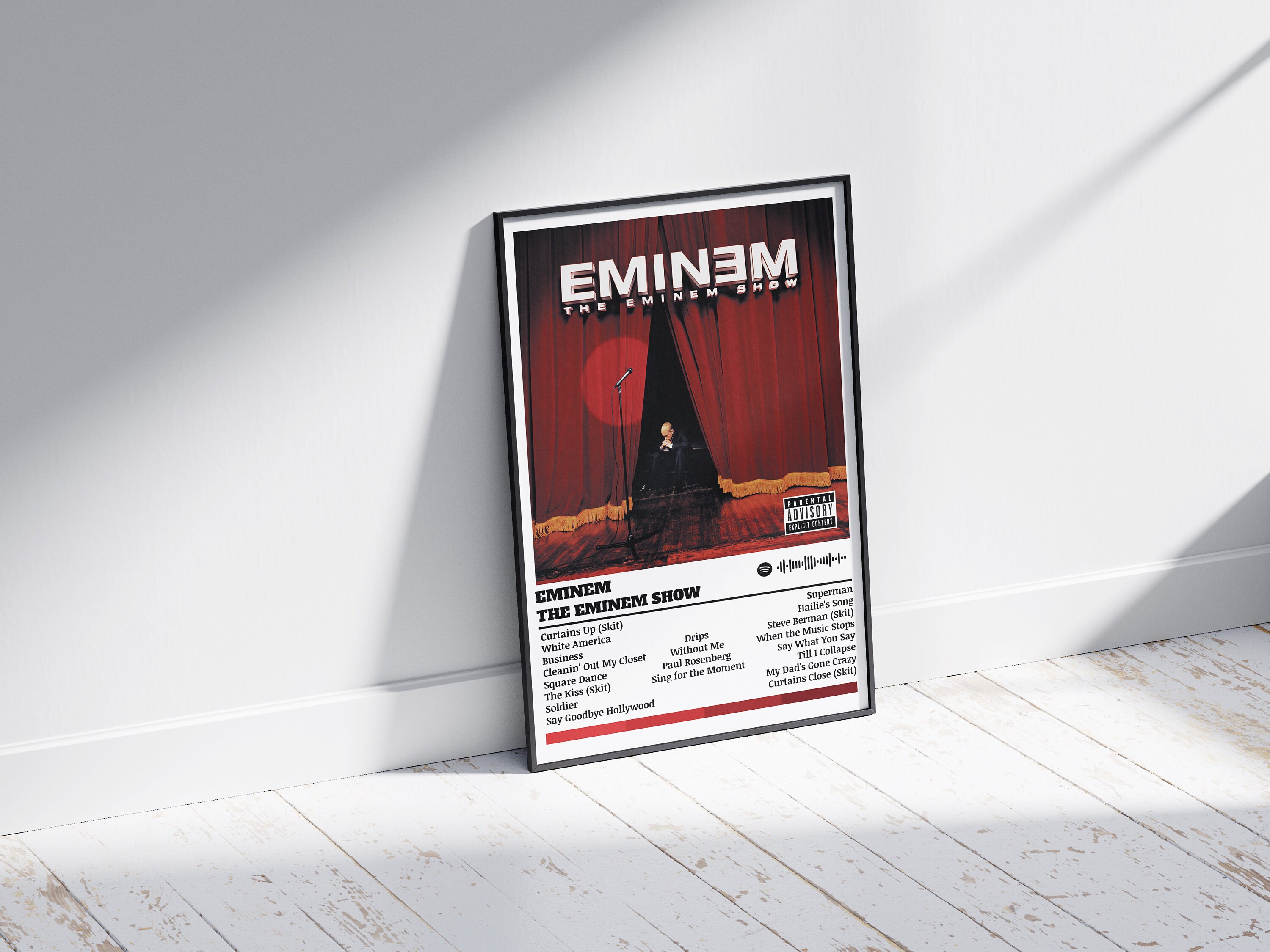 Eminem Poster Print | The Eminem Show Poster | Music Poster | Album ...