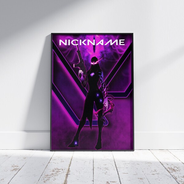 Reyna Valorant Poster - Etsy