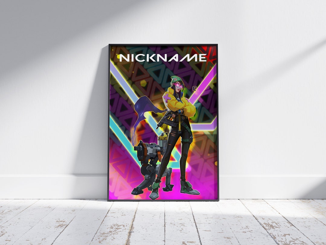 Póster de KillJoy / Póster de Valorant / Póster de juegos / - Etsy México