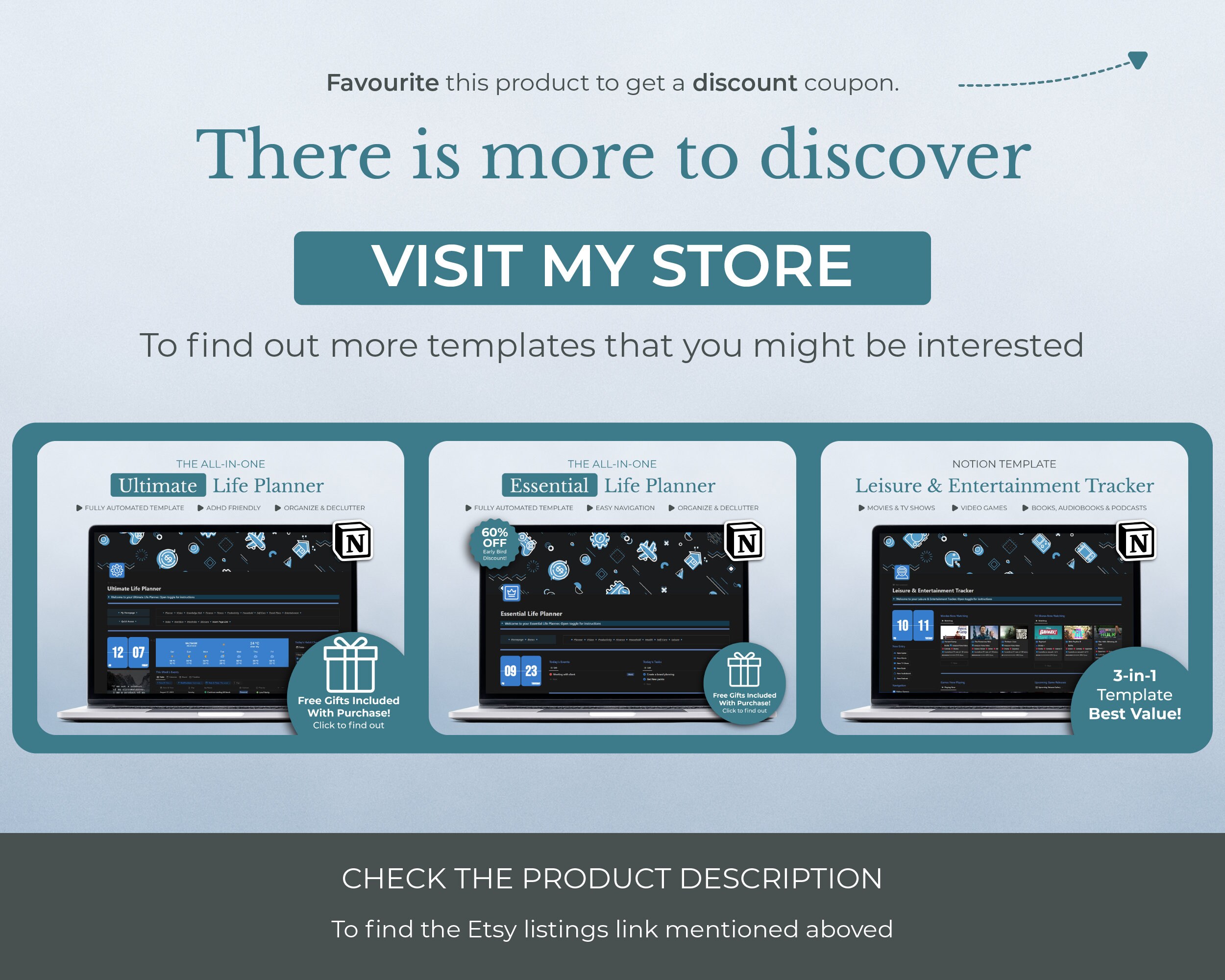 Movie TV Series Tracker Notion Template Dark, Movie Tracker, Series ...