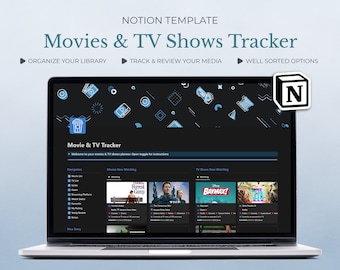 Movie TV Series Tracker Notion Template Movie Tracker, Series Watch ...