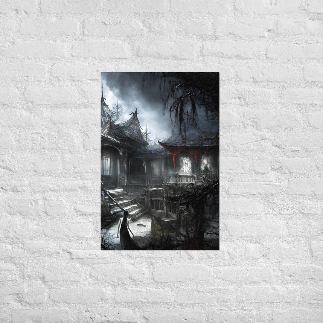 Chinese Ghost Town Poster - Etsy