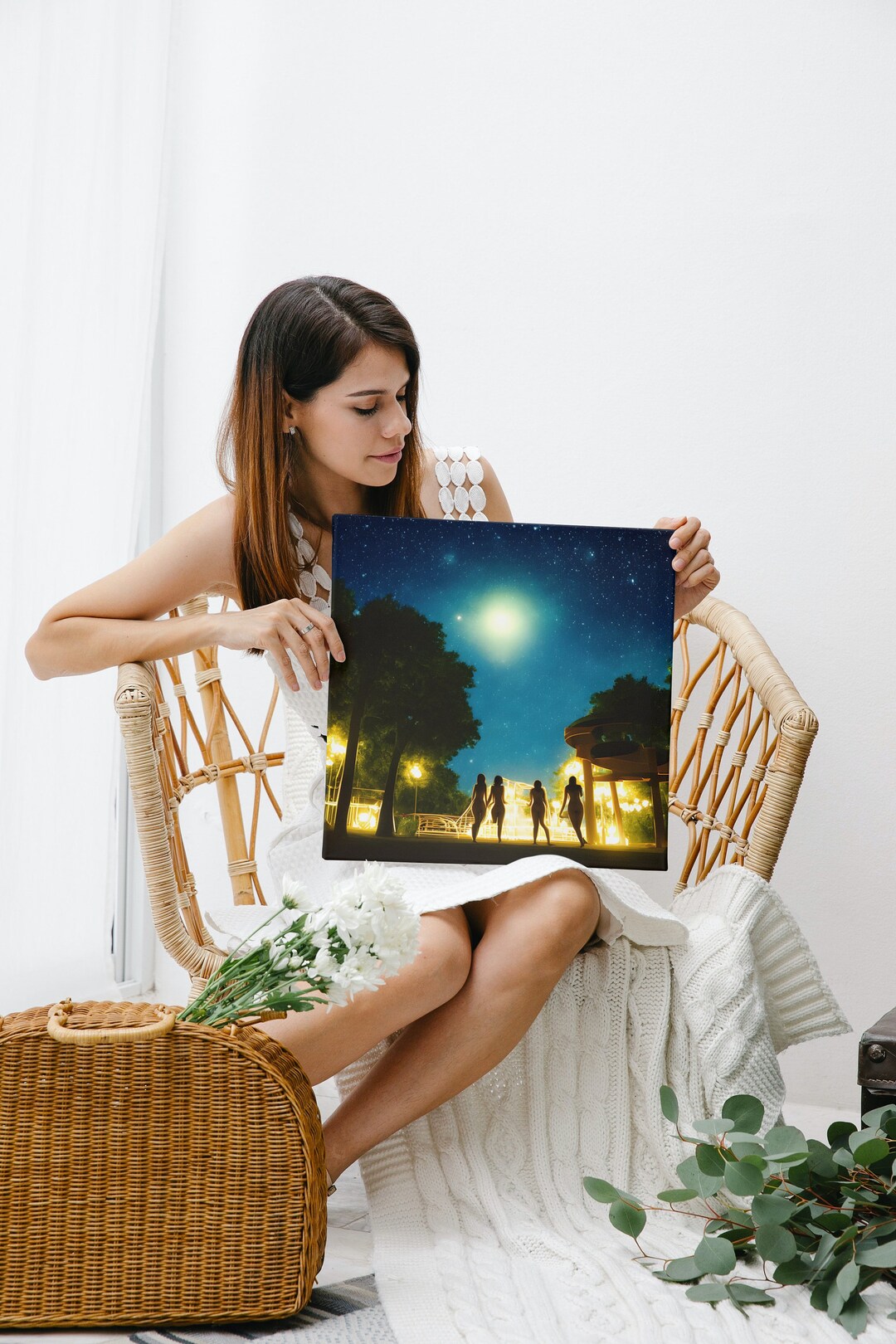 Starry Night Park: Collection of Four Sensual Digital Artworks Based on ...