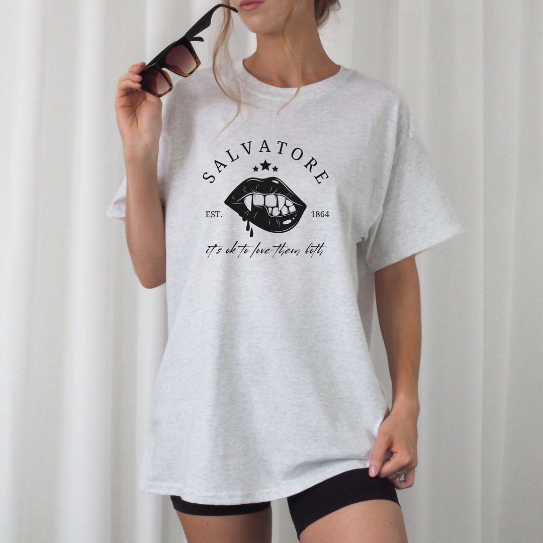 Salvatore Brothers Tshirt, Tvd Shirt, Tvd Merch, Tvd Apparel, Damon ...