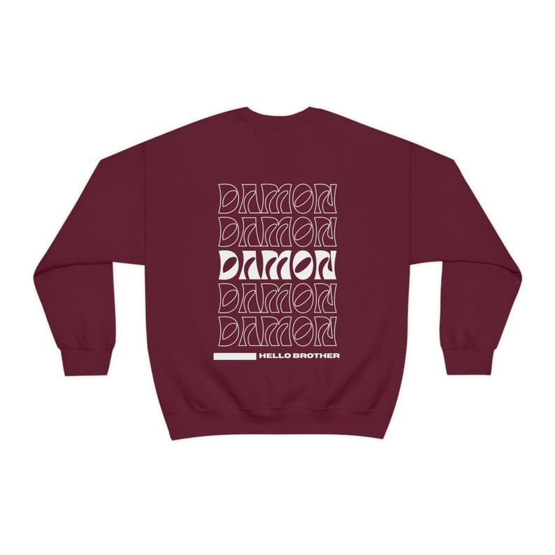 Damon Salvatore Sweatshirt, Tvd Shirt, Tvd Merch, Tvd Apparel, the ...
