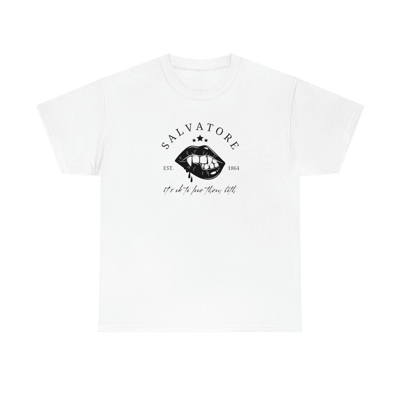 Salvatore Brothers Tshirt, Tvd Shirt, Tvd Merch, Tvd Apparel, Damon ...