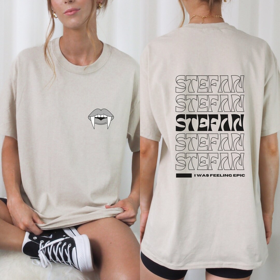 Stefan Salvatore Tshirt, Tvd Shirt, Tvd Merch, Tvd Apparel, the ...