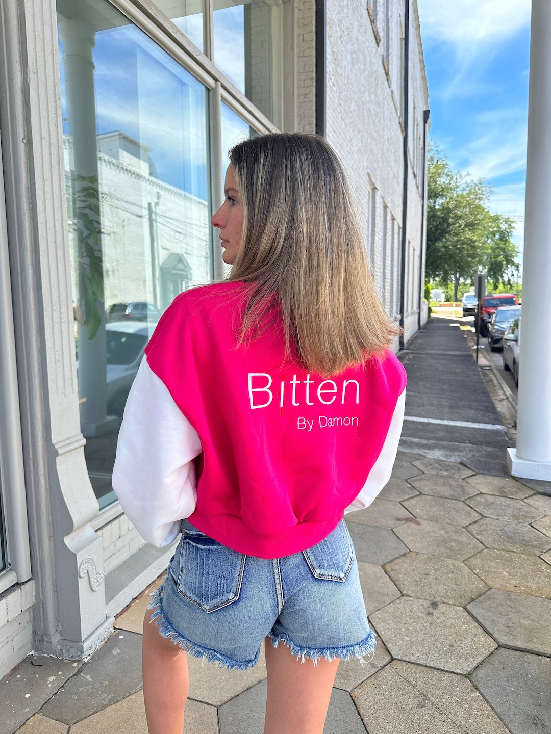 Bitten by Damon Jacket, Tvd Shirt, Tvd Merch, Tvd Apparel, the ...