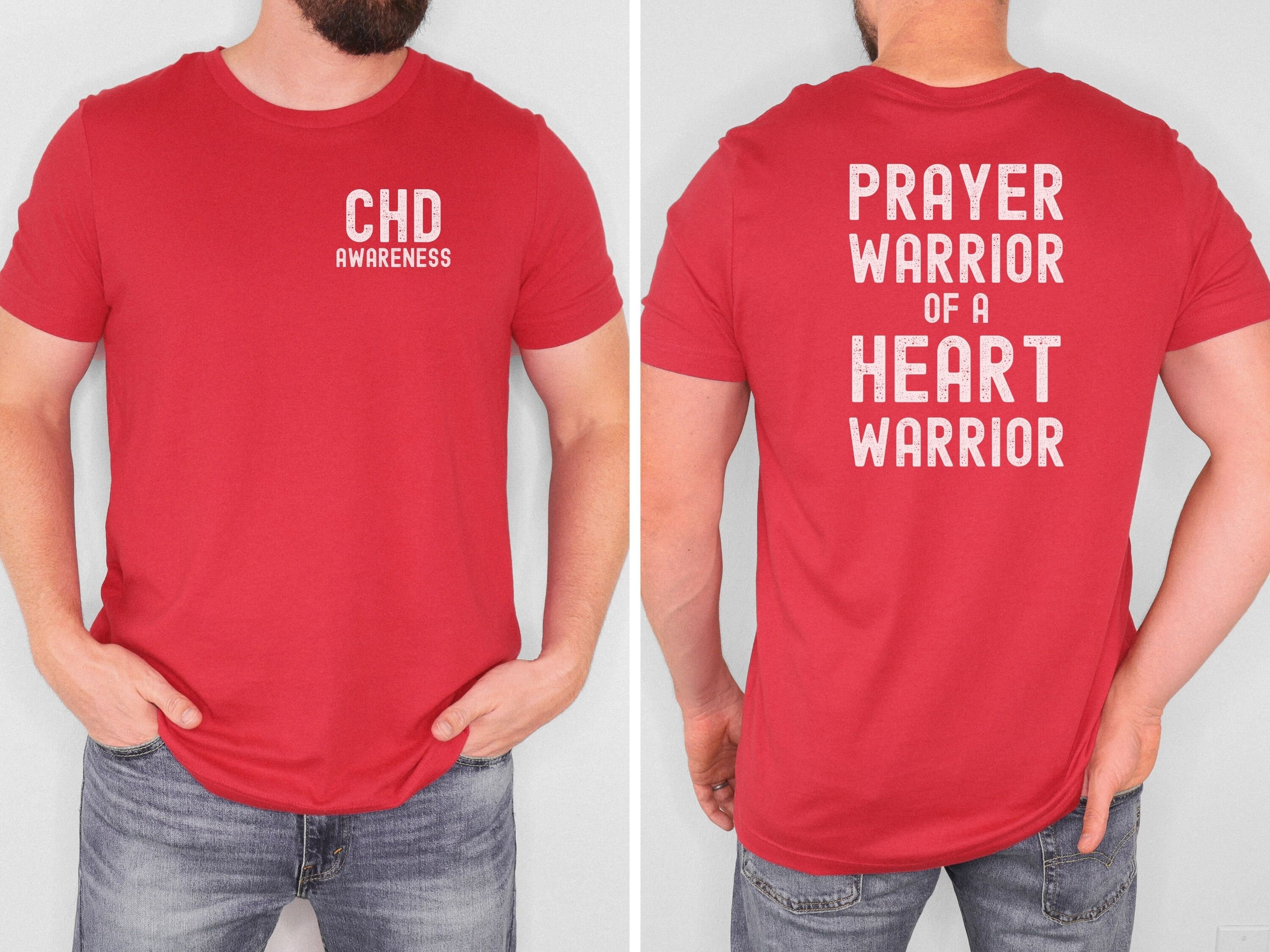 Prayer Warrior CHD Heart Warrior Surgery Support Shirt Chd - Etsy