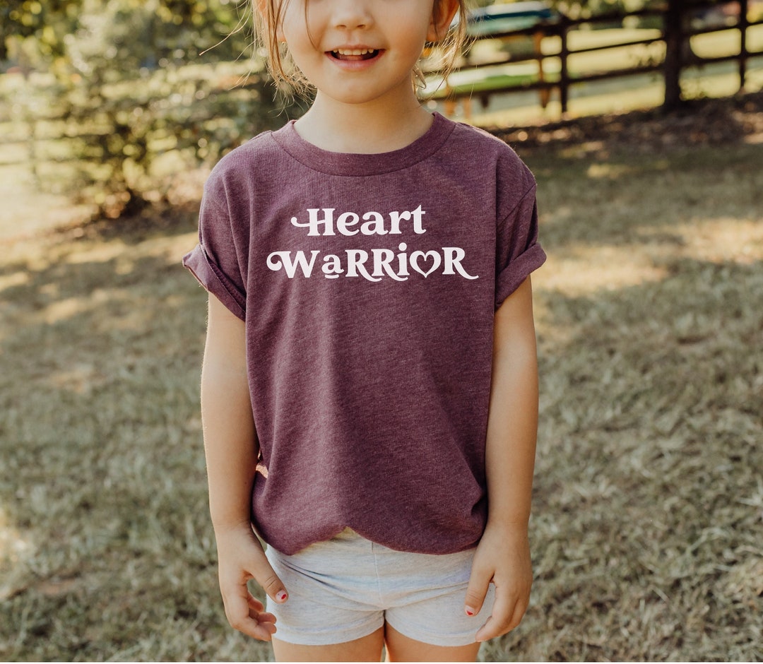 CHD Heart Warrior Shirt, CHD Awareness T-shirt, Congenital Heart Defect ...