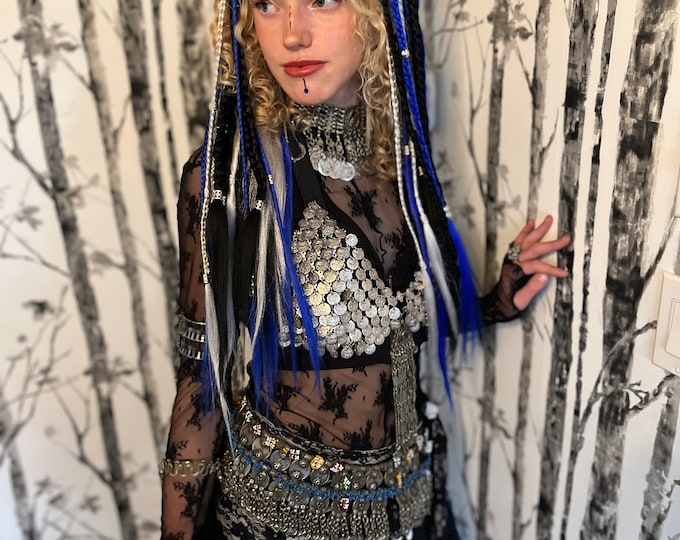 Woodland Headdress-folklore,pagan,cosplay,larp,wearableart,darkvibe ...