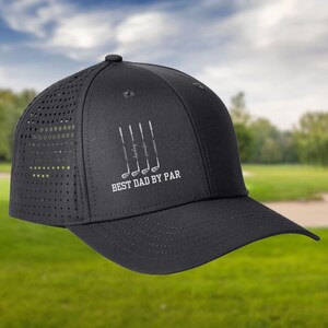 Personalized Perforated Golf Hat, Custom Golf Cap, Custom Baseball Hat ...