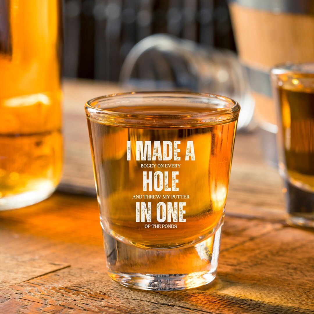 Funny Golf Shot Glass, Funny Golf Gifts, Golf Gifts for Men, Golf Gifts ...