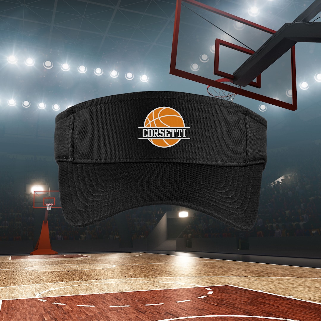 Custom Basketball Visor, Personalized Visor for Coach, Basketball Coach ...