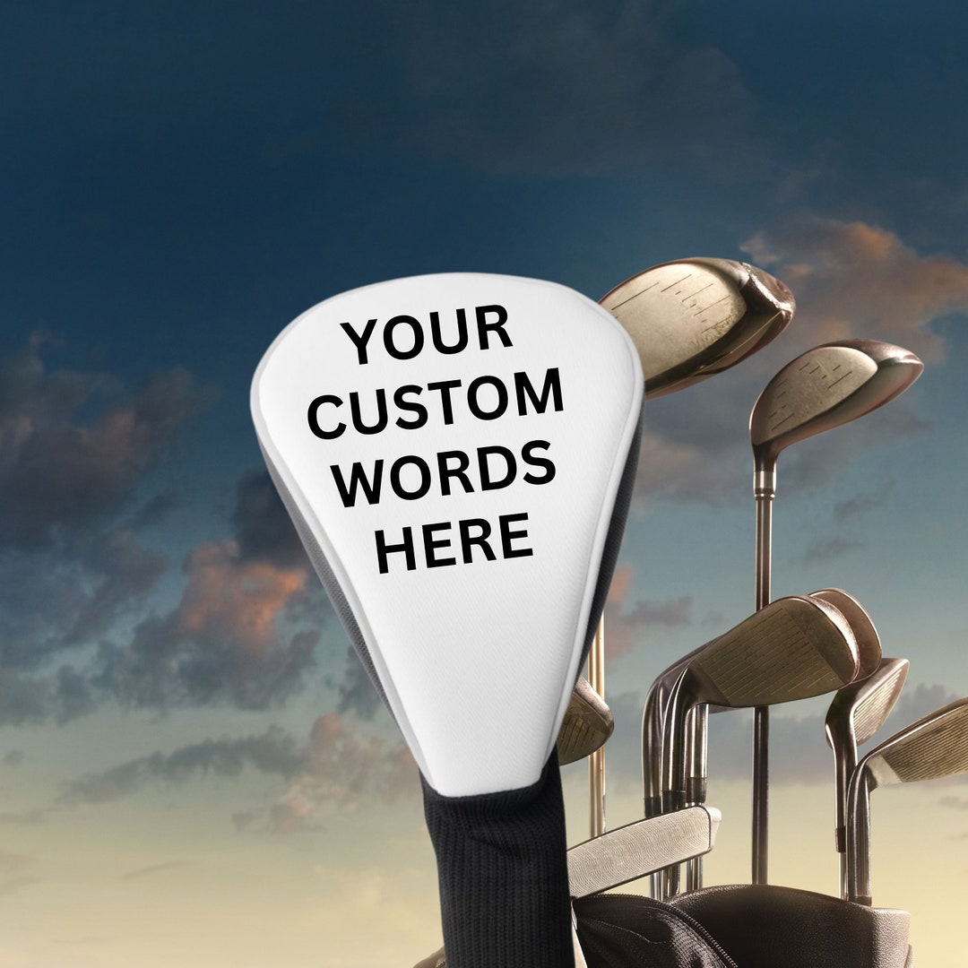 Custom Golf Club Cover, Personalized Club Cover, Customized Golf Club ...