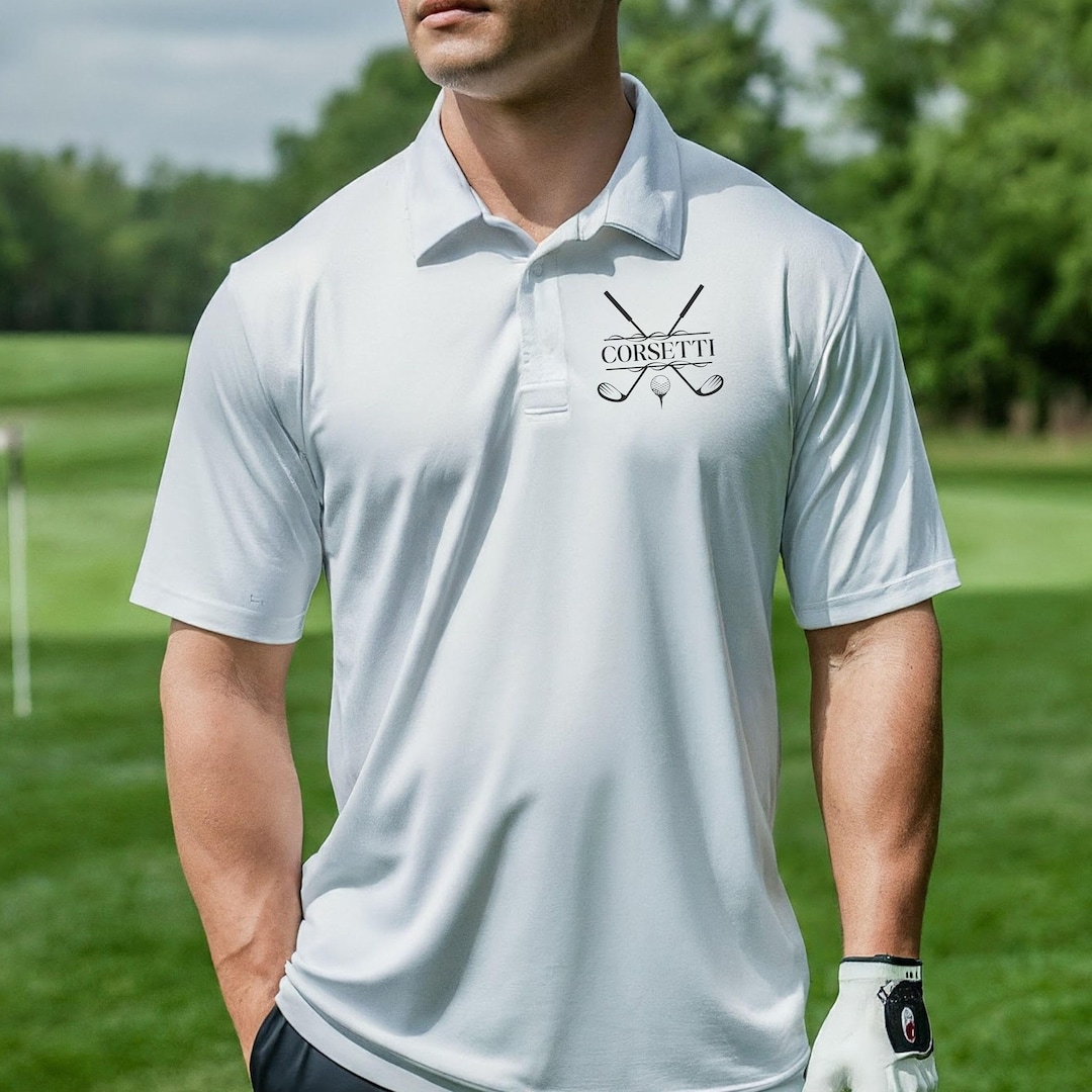 Custom Monogrammed Golf Polo, Personalized Golf Polo, Customized Polo ...