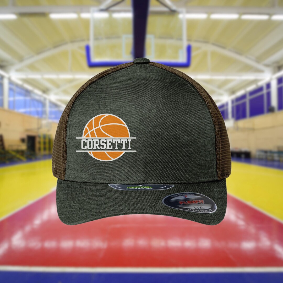 Personalized Basketball Trucker Hat, Custom Basketball Hat, Logo ...