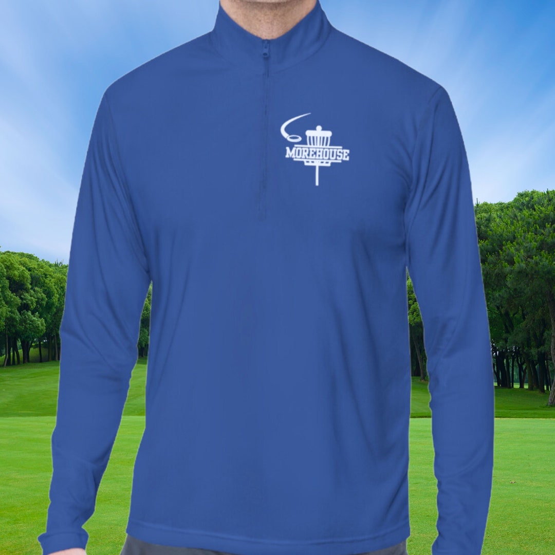 Personalized Lightweight Disc Golf Sweatshirt, Quarter Zip Pullover ...