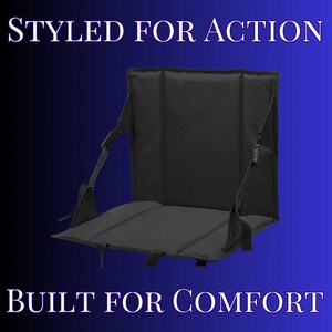 Personalized Football Stadium Seat, Custom Logo Seat Cushion, Bleacher ...