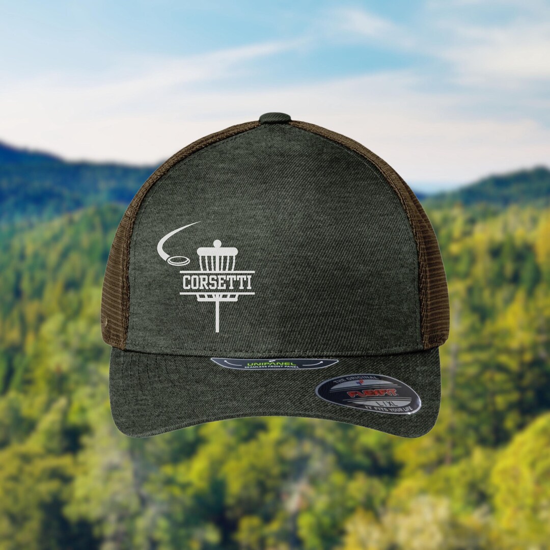 Personalized Disc Golf Trucker Hat, Custom Disc Golf Hat, Logo Baseball ...