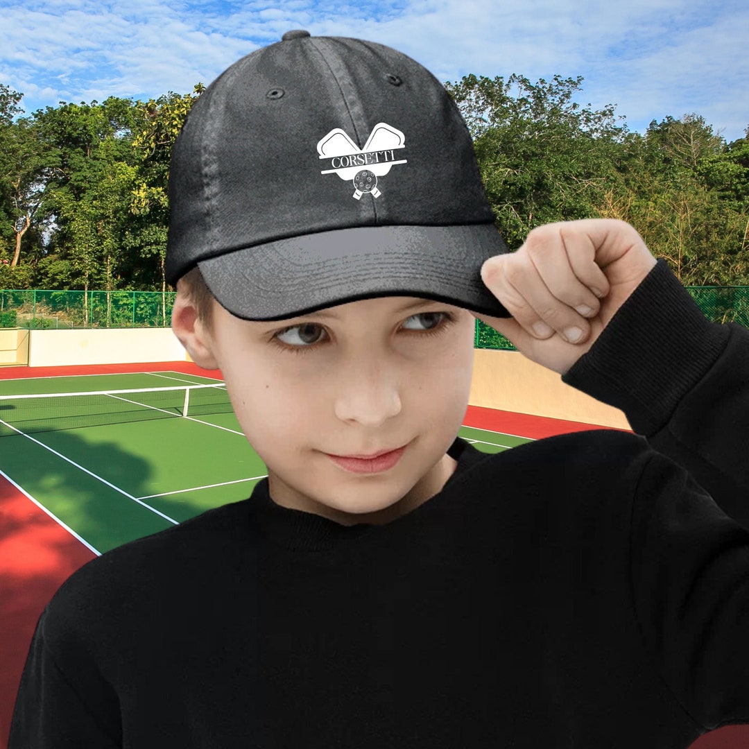 Kids Personalized Pickleball Hat, Youth Custom Pickleball Hat ...