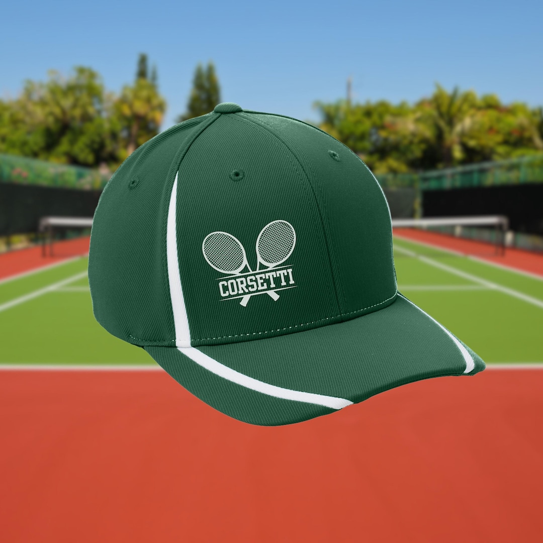 Personalized Colorblock Tennis Hat, Custom Cap, Custom Hat, Sport Hat ...
