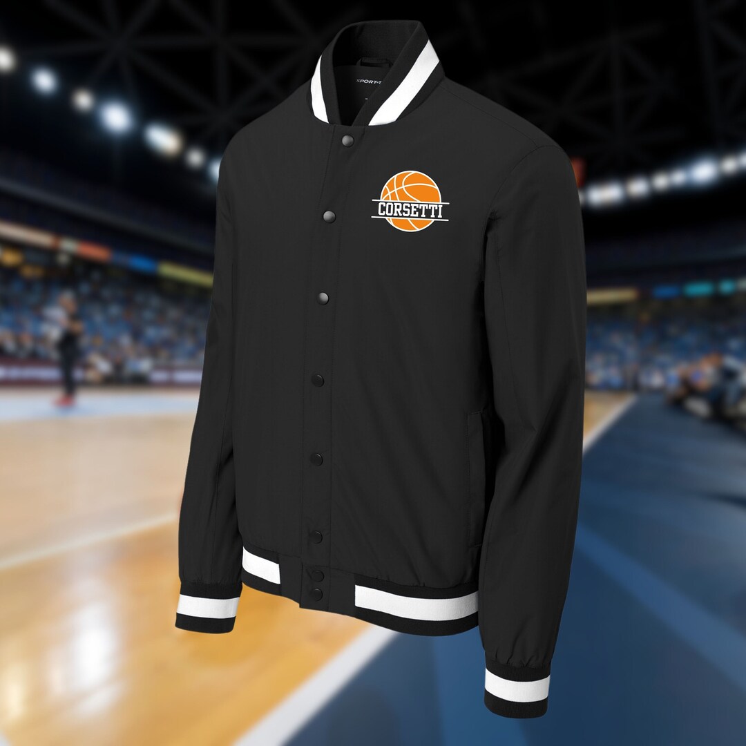 Personalized Varsity Jacket, Custom Sport Sweatshirt, Monogram Logo ...