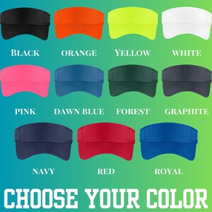 Custom Golf Visor, Personalized Visor, Golf Coach Gift, Golf Gift ...