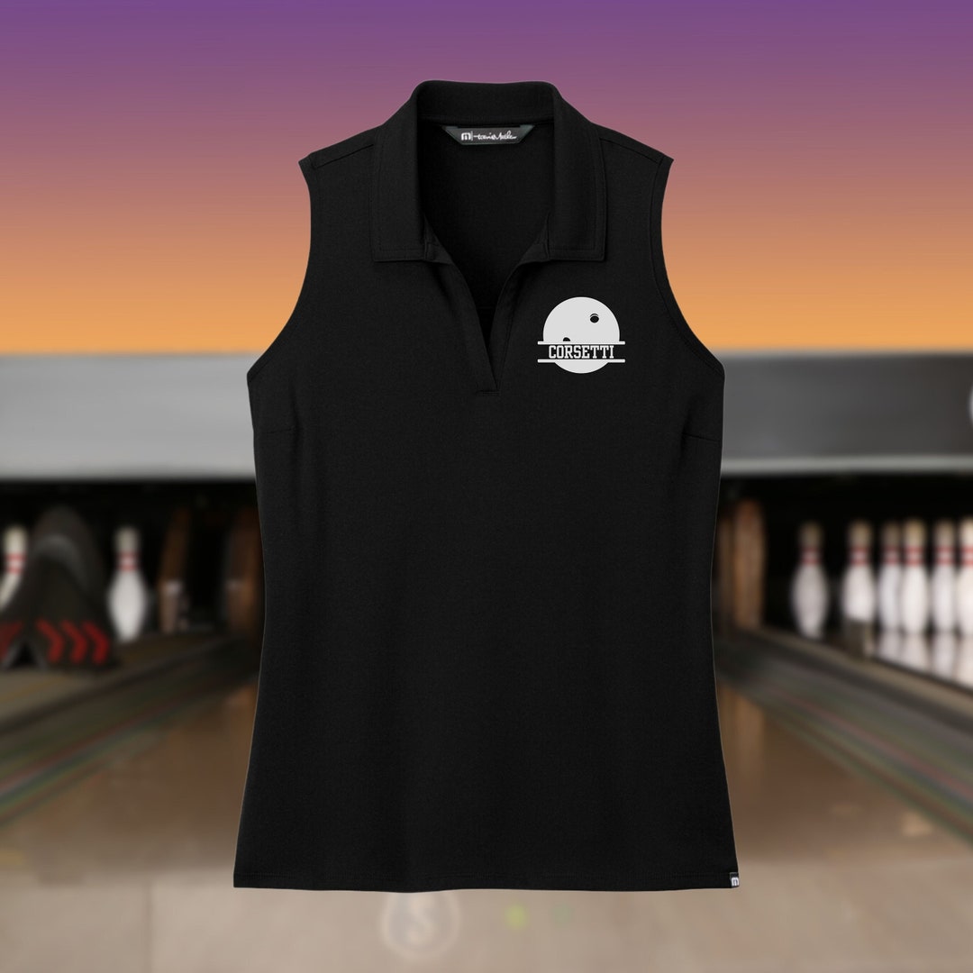 Personalized Premium Bowling Polo, Custom Luxury Bowling Polo, Monogram ...