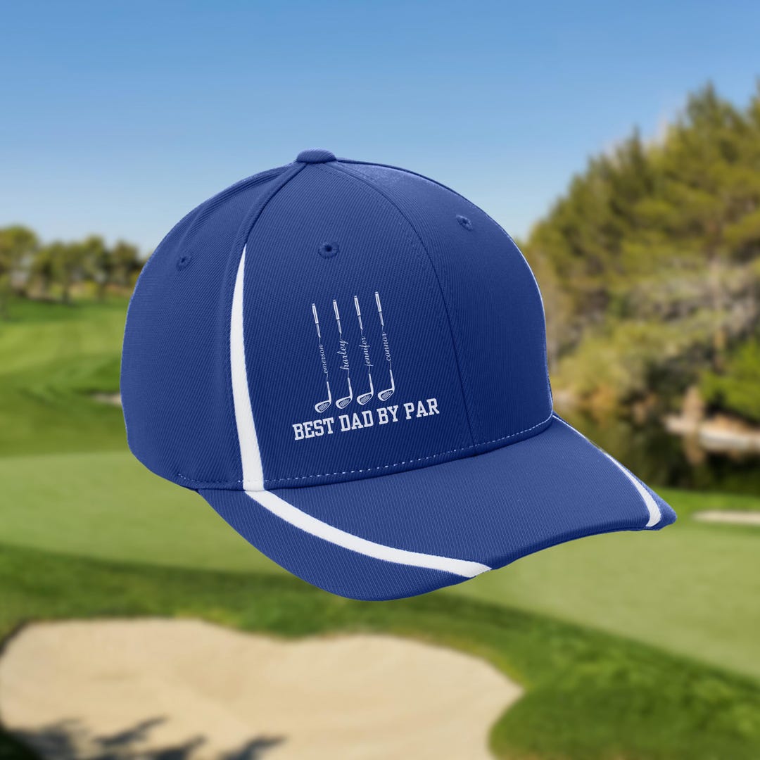Personalized Colorblock Golf Hat, Custom Cap, Custom Golf Hat, Sport ...