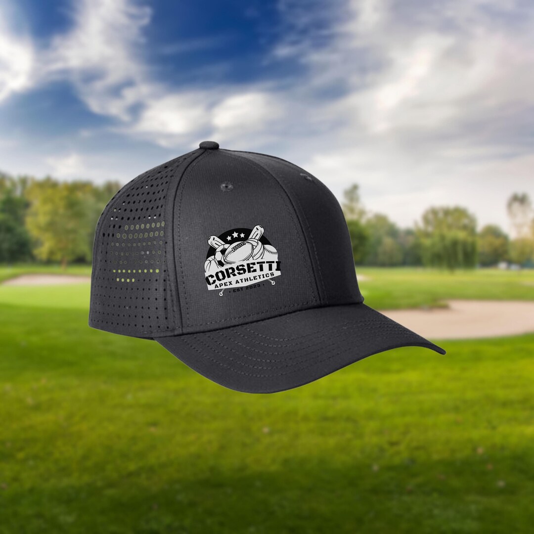Personalized Perforated Logo Hat, Custom Golf Cap, Custom Baseball Hat ...