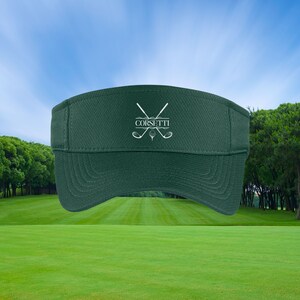 Custom Golf Visor, Personalized Visor, Golf Coach Gift, Golf Gift ...