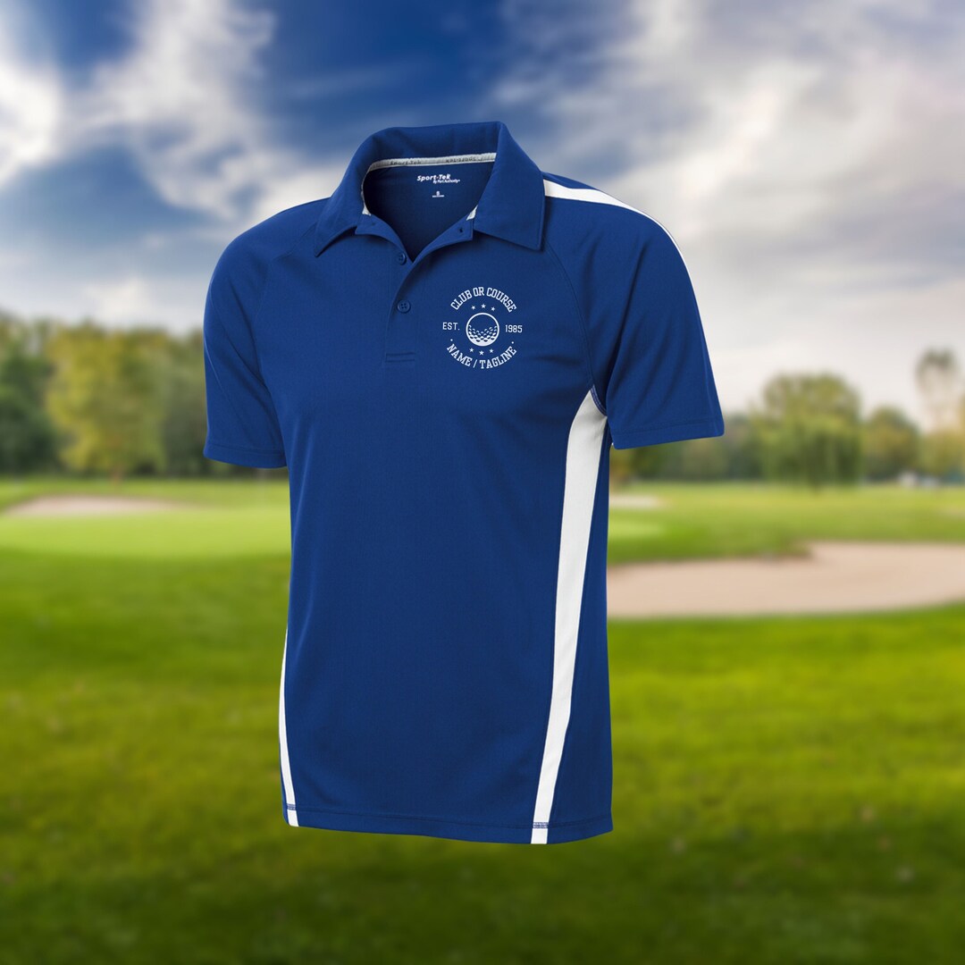 Herren personalisiertes Golf-Polo, benutzerdefiniertes Polo-Shirt ...