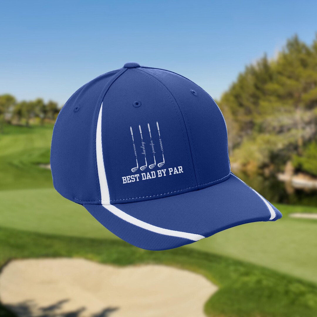 Personalized Colorblock Golf Hat, Custom Cap, Custom Golf Hat, Sport ...