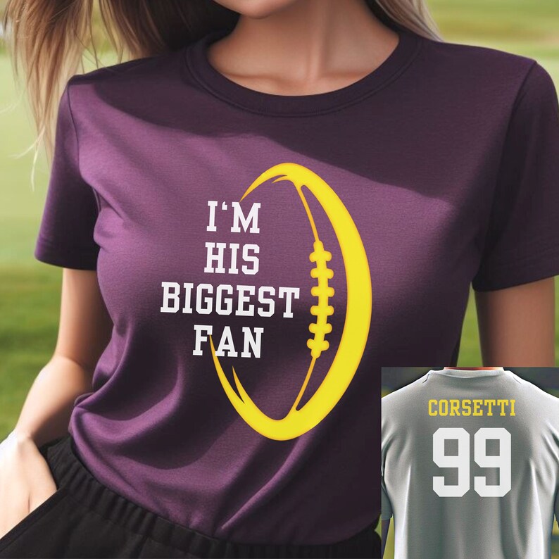 Custom Girlfriend Football Shirt Personalized Tshirt for - Etsy
