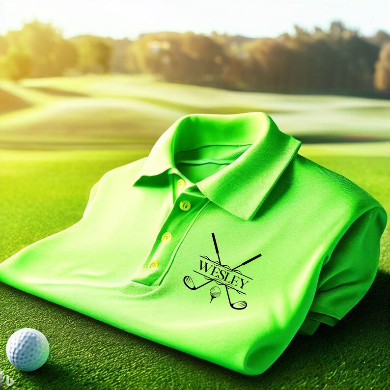 Custom Monogrammed Golf Polo, Personalized Golf Polo, Customized Polo ...