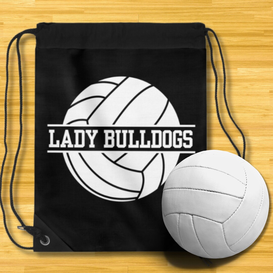 Custom Volleyball Bag, Personalized Drawstring Volleyball Bag ...
