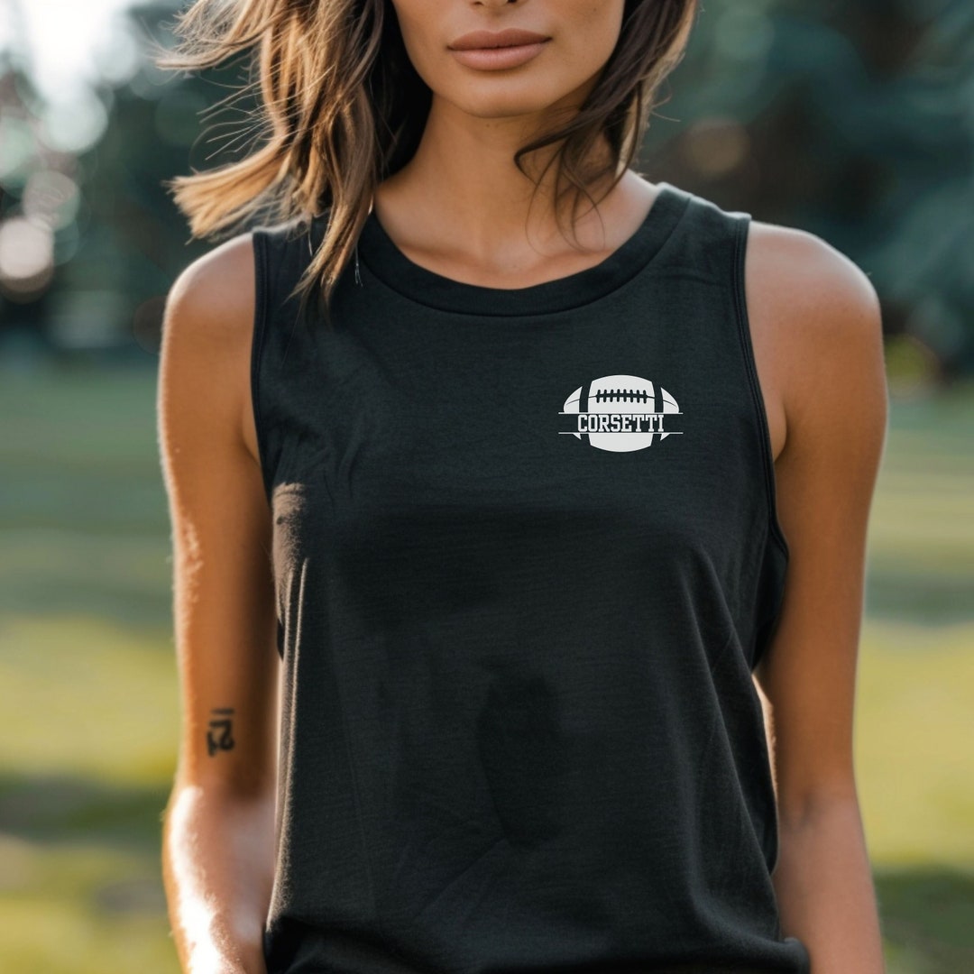 Personalized Tank Top, Custom Monogram Muscle Shirt, Embroidered ...