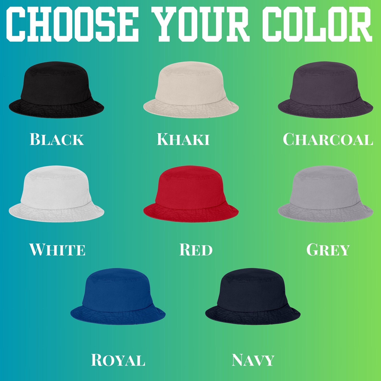 Personalized Golf Bucket Hat, Custom Bucket Hat, Golf Gift, Custom Logo ...
