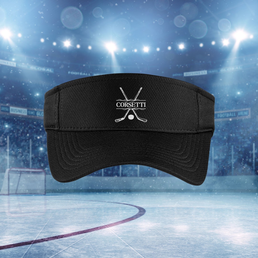 Custom Hockey Visor, Personalized Visor for Coach, Hockey Coach Gift ...