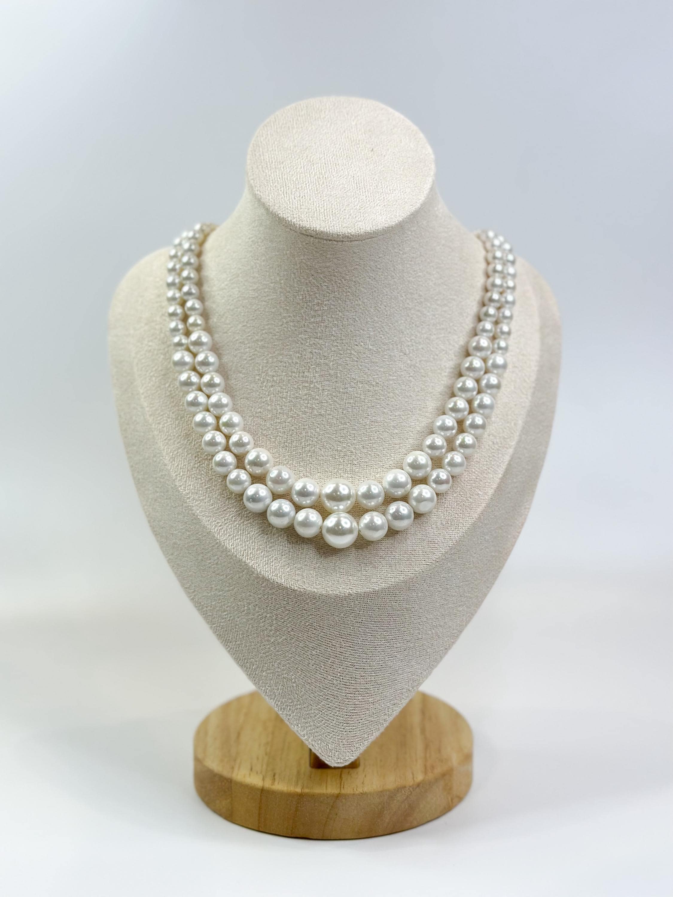 Ohrid Pearl Necklace, Dainty Pearl Necklace, Bridemaids Gift, Wedding ...