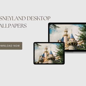 Aesthetic Disneyland Desktop Wallpapers - Etsy