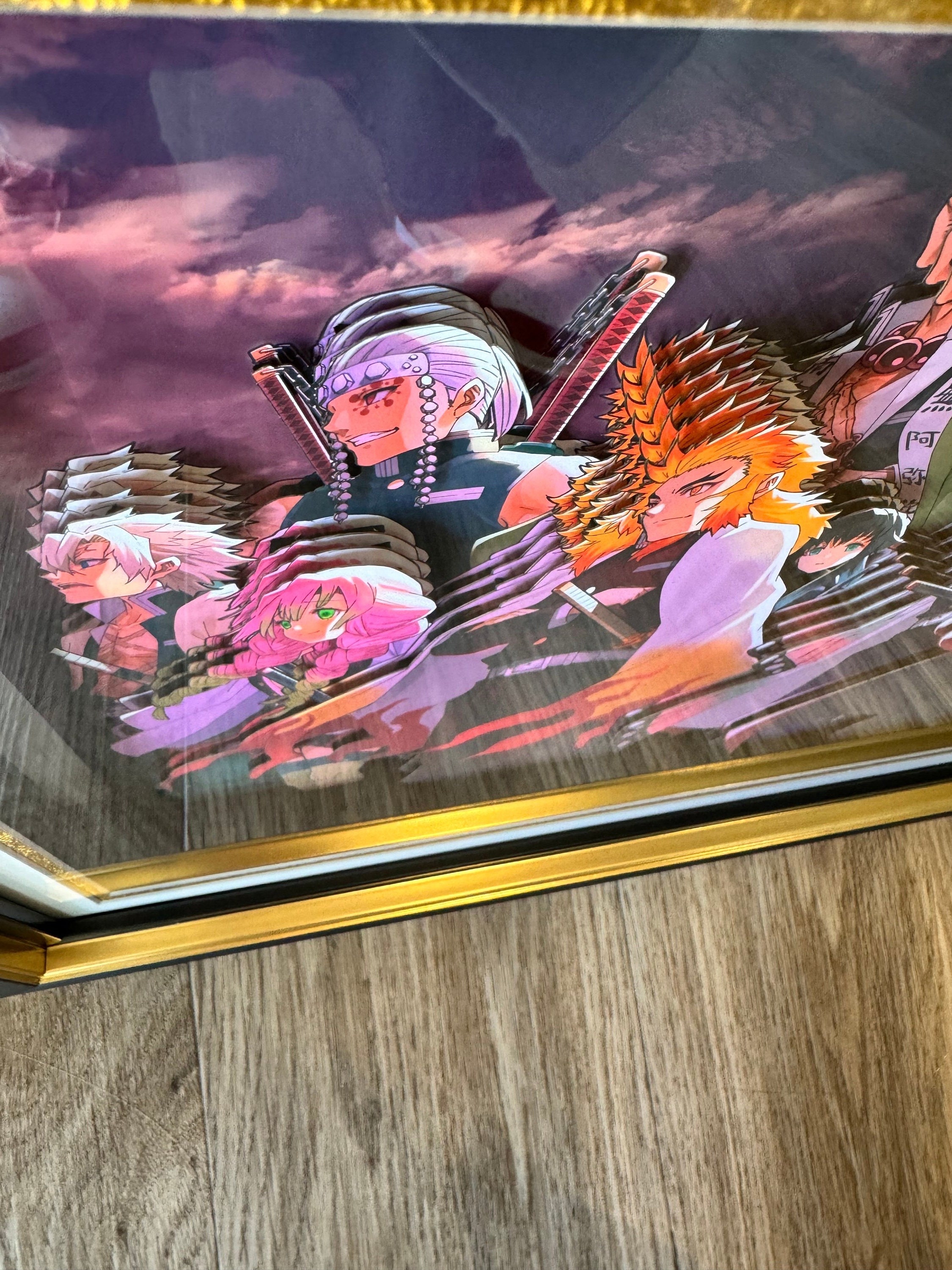 3D Handcrafted Anime Art, Japanese Anime Characters, Anime Lover Gift ...