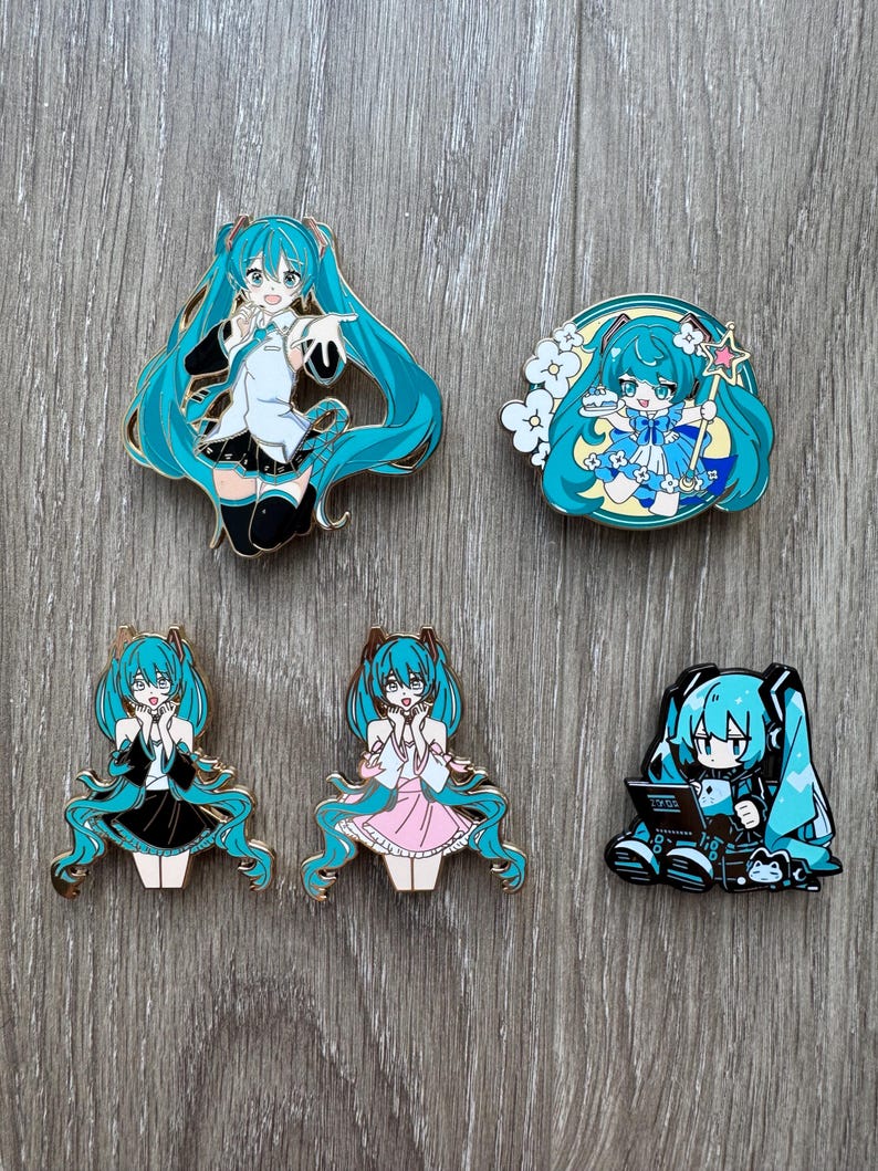 Anime Pins, Enamel Pins Set, Anime Gift Set, Japanese Anime Characters ...