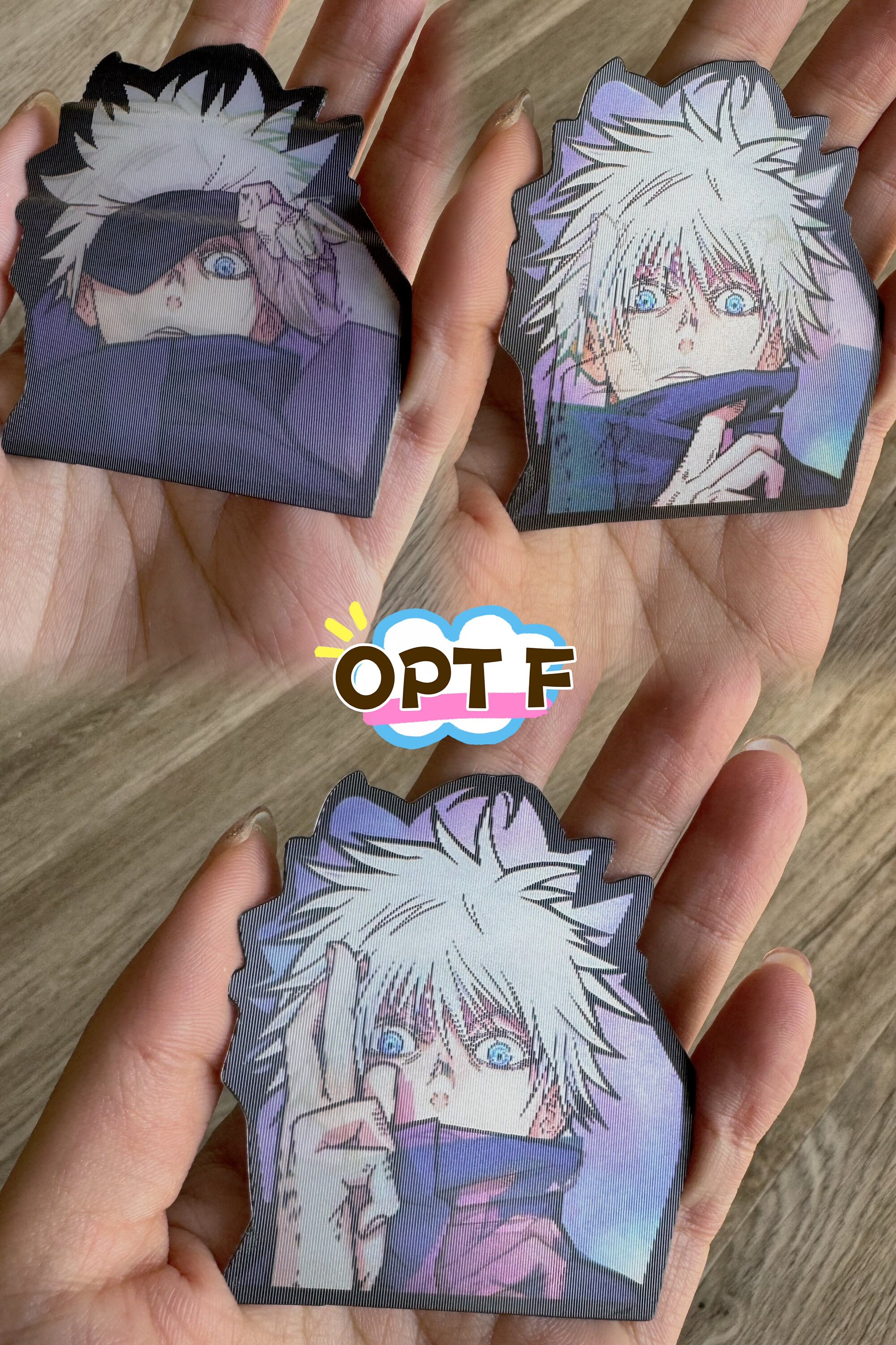 Small Motion Anime Sticker, Waterproof / UV Resistant, Car Stickers ...