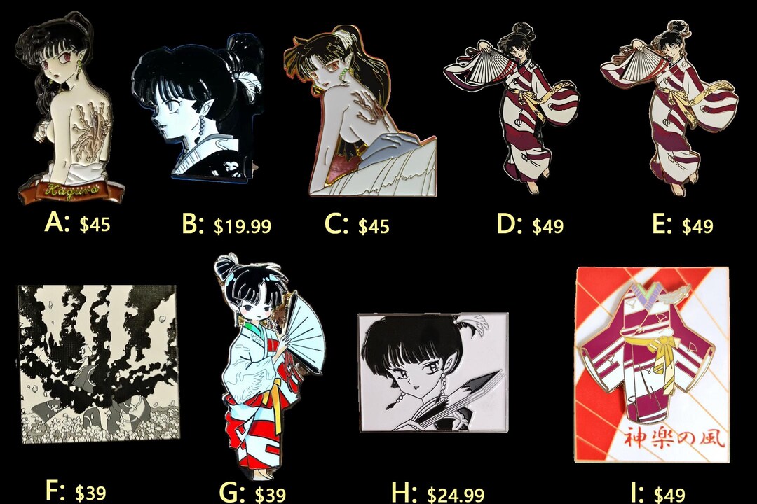 Anime Pins, Enamel Pins Set, Anime Gift Set, Japanese Anime Characters ...