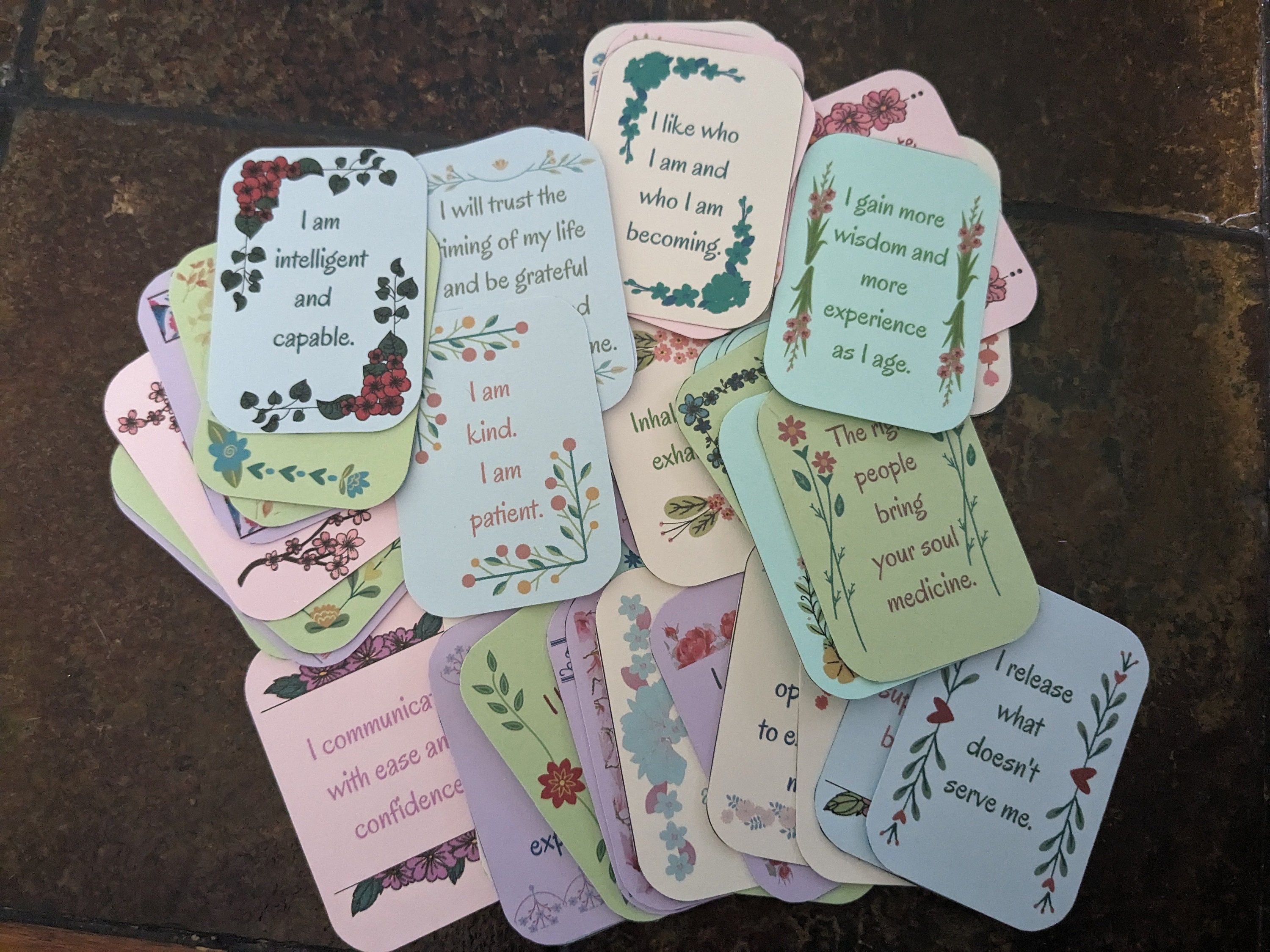 Affirmation Cards Printable - Etsy