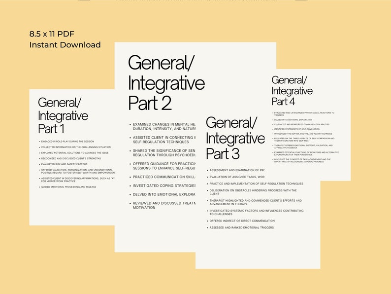 Therapy Notes Cheat Sheet and Guided References, Counselor Tools ...