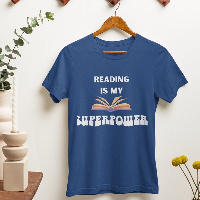 Reading is My Superpower - Etsy