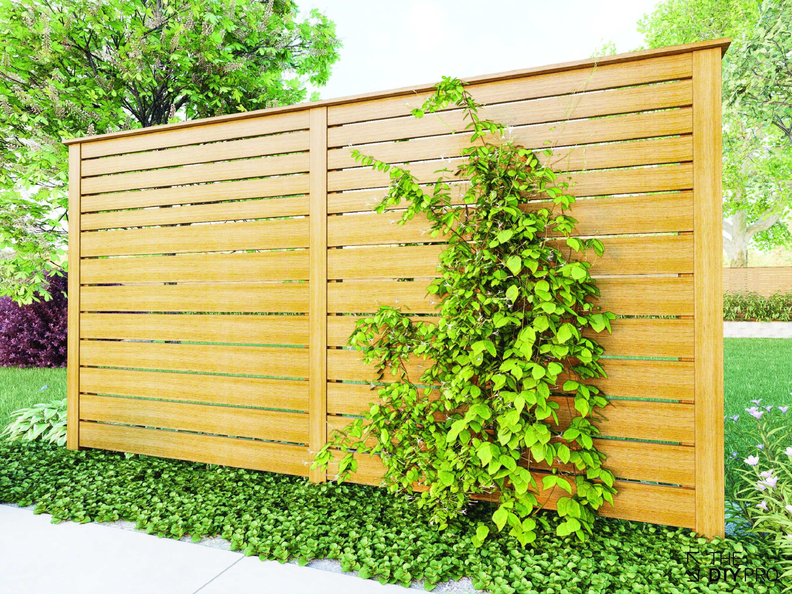DIY Outdoor Privacy Fence - Digital Download PDF Plans - Etsy
